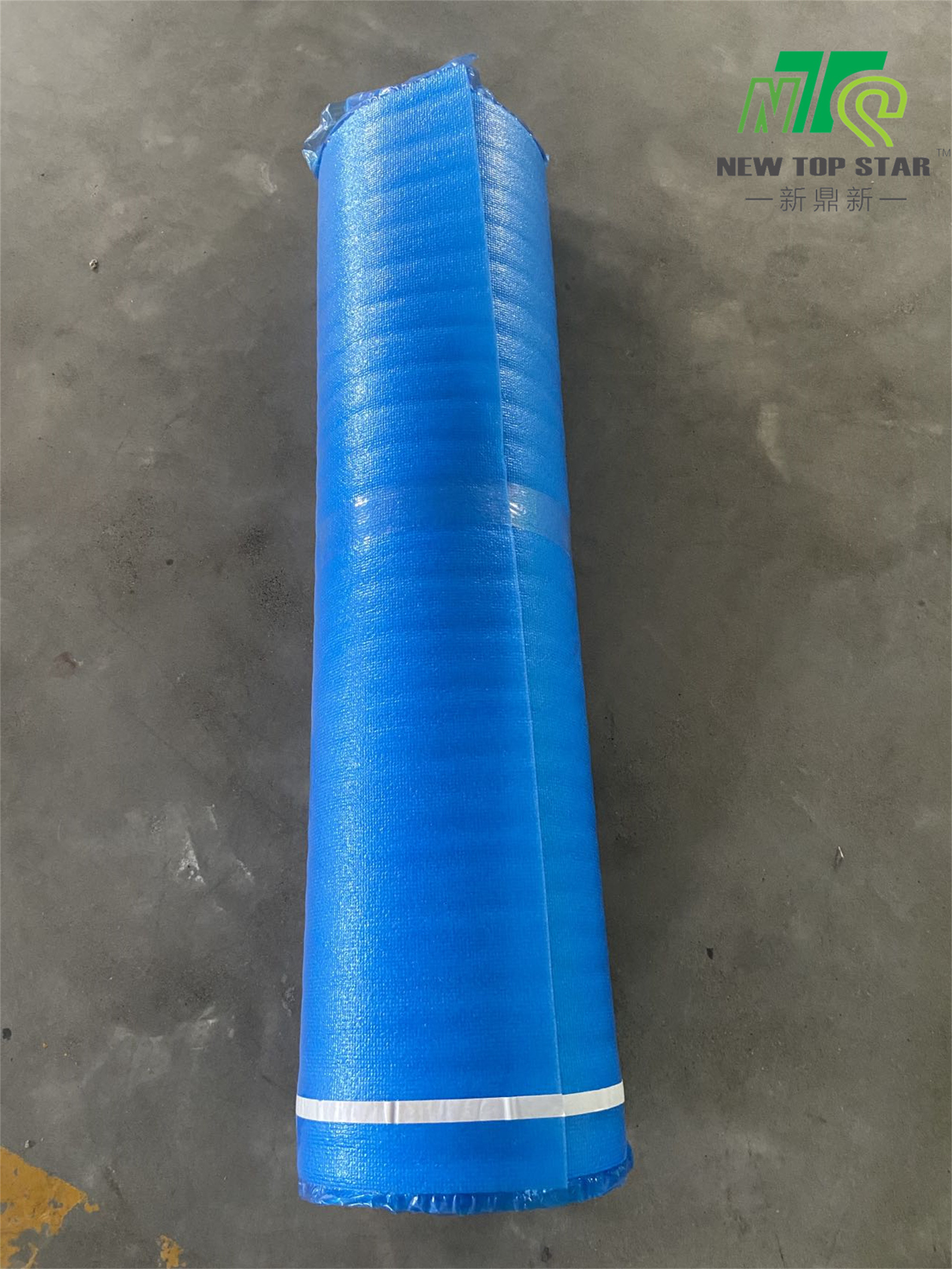 2mm Blue Hardwood Flooring Underlayment 20KG/M3 EPE With 0.02mm PE Film ...